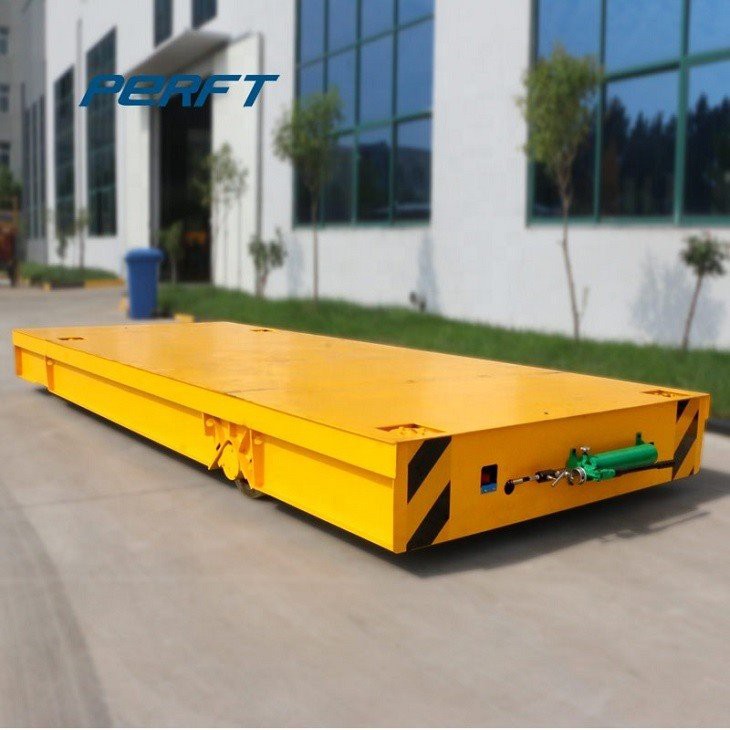 China Customized Trackless Rubber Wheel Transfer Cart Manufacturers ...